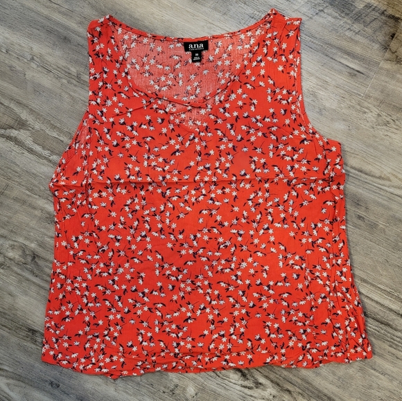 a.n.a | Tops | Ana Floral Tank | Poshmark